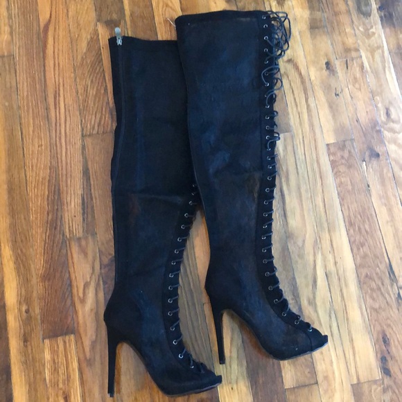 Shoes | Brand New Never Worn Thigh High Boots | Poshmark
